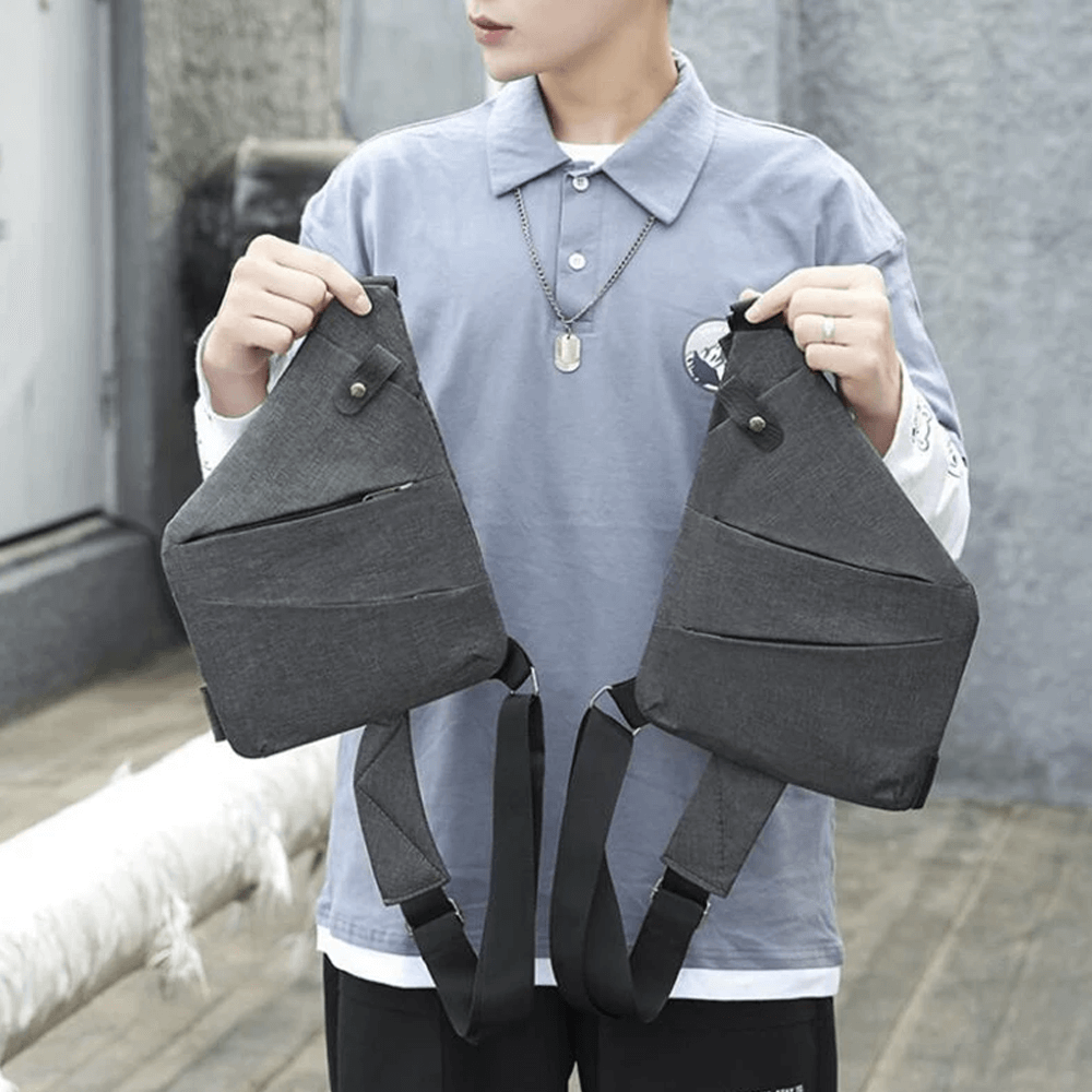 Unisex Waterproof Crossbody Shoulder Bag - Inspire Uplift