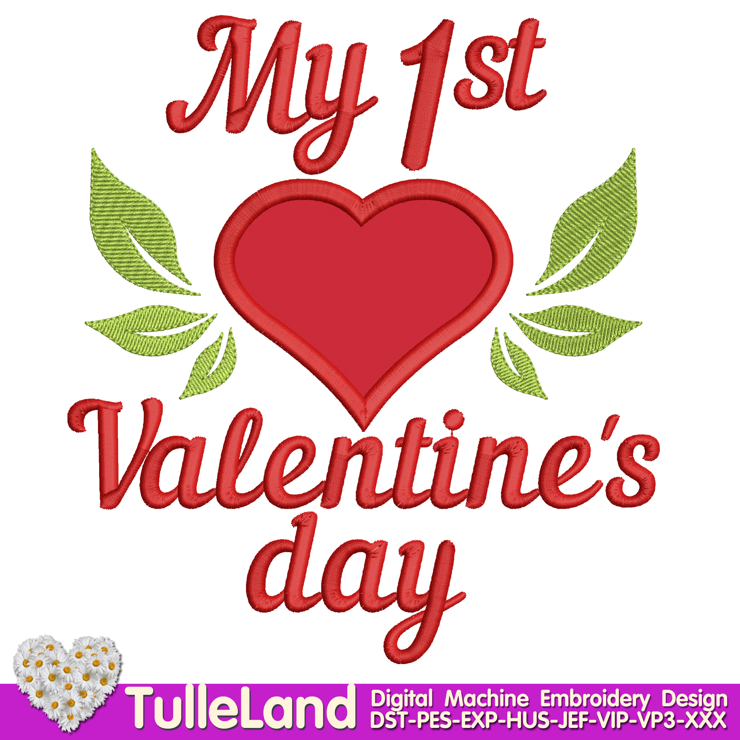 My First Valentines day 1 st Valentines Day Love Design | Inspire Uplift