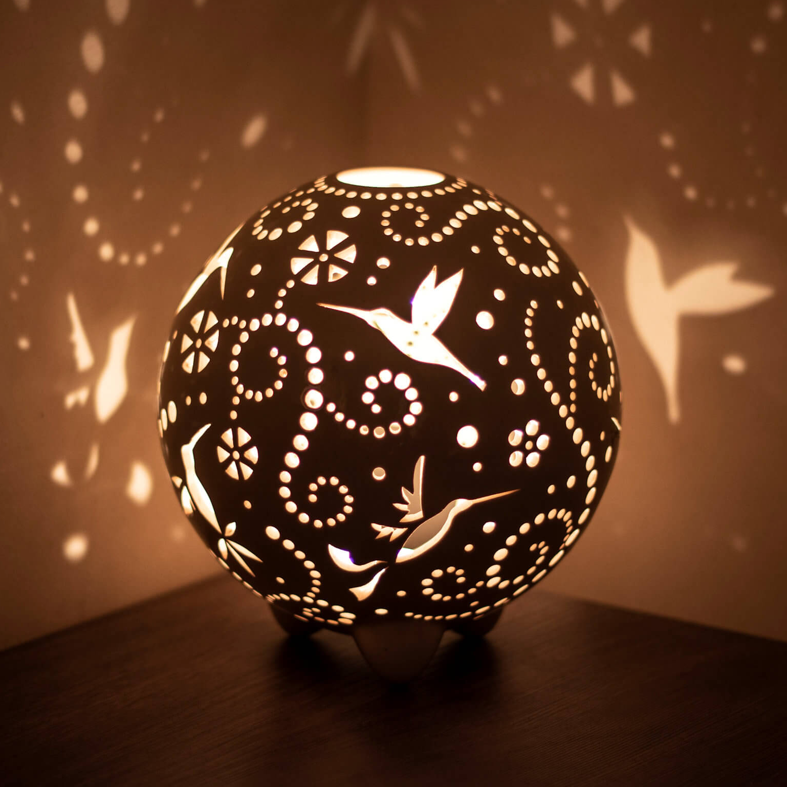 Handmade Hummingbird tealight candle holder - Inspire Uplift