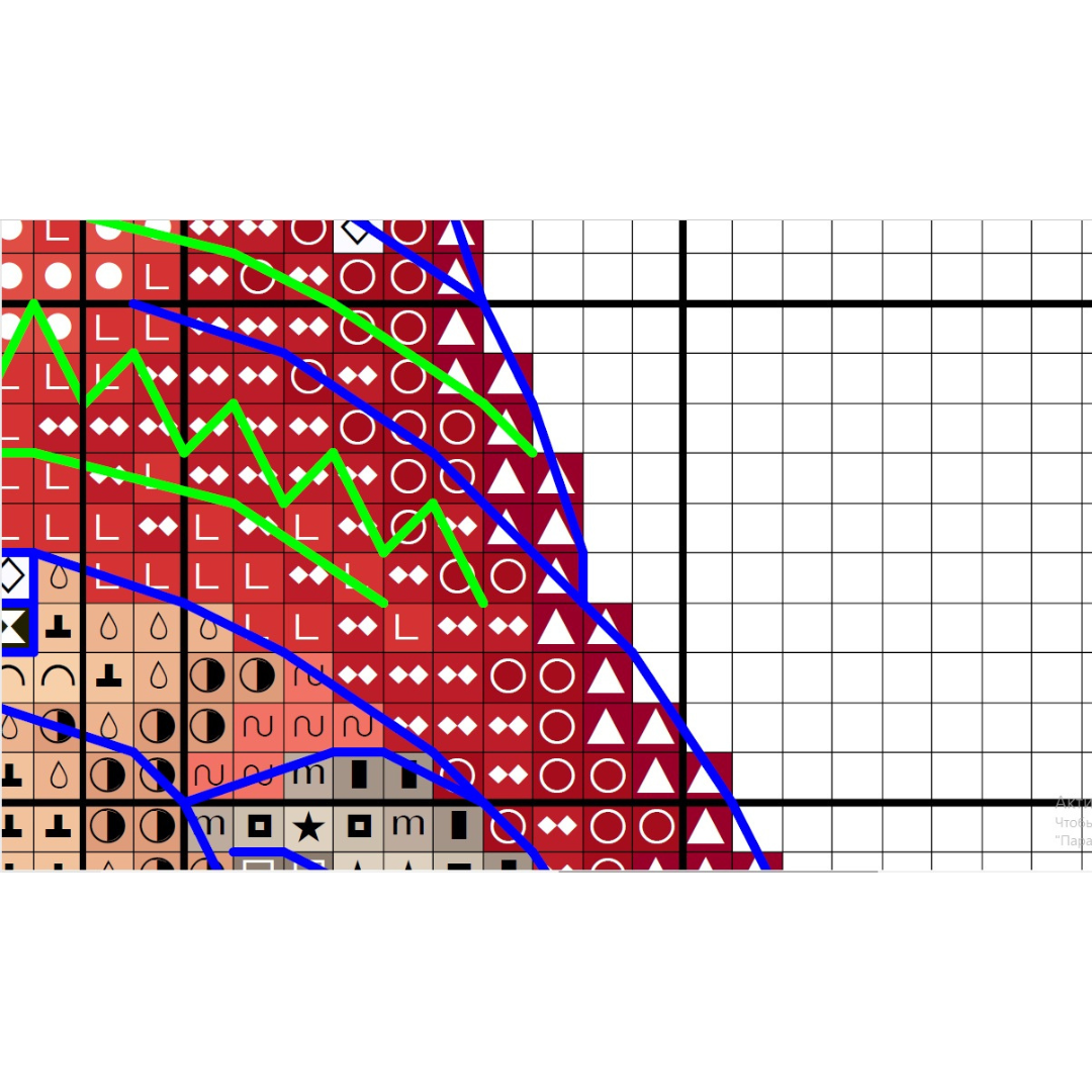 Gnome cross stitch pattern pdf, winter gnome, gnome with fla - Inspire ...