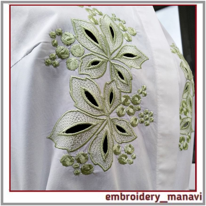 In the hoop Cutwork Flowers. Embroidery designs. | Inspire Uplift