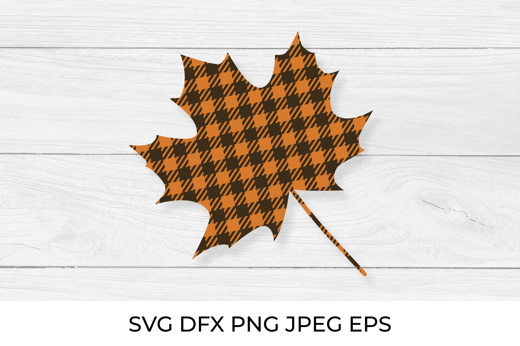 Fall maple leaf made of buffalo. Autumn decorations | Inspire Uplift