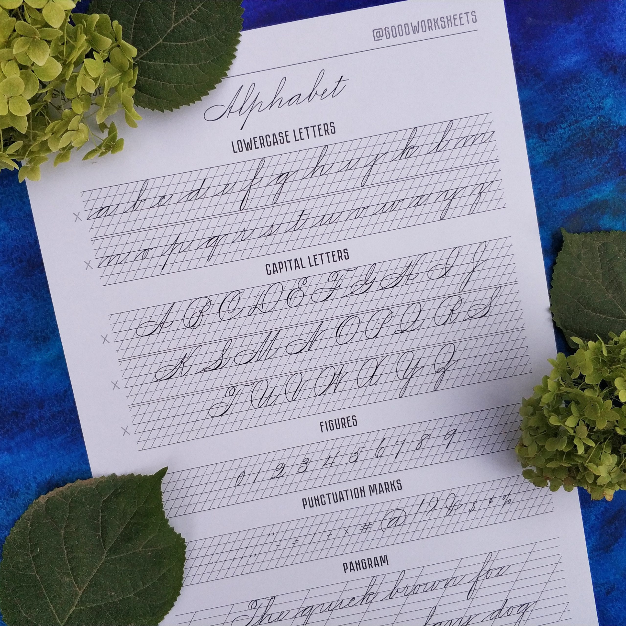 Spencerian Script Style Calligraphy Connecting letters and W - Inspire ...