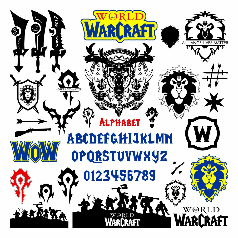 World Of Warcraft Svg | Inspire Uplift