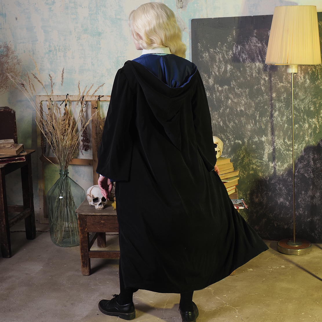 Black and Blue Wizard Robe - Inspire Uplift