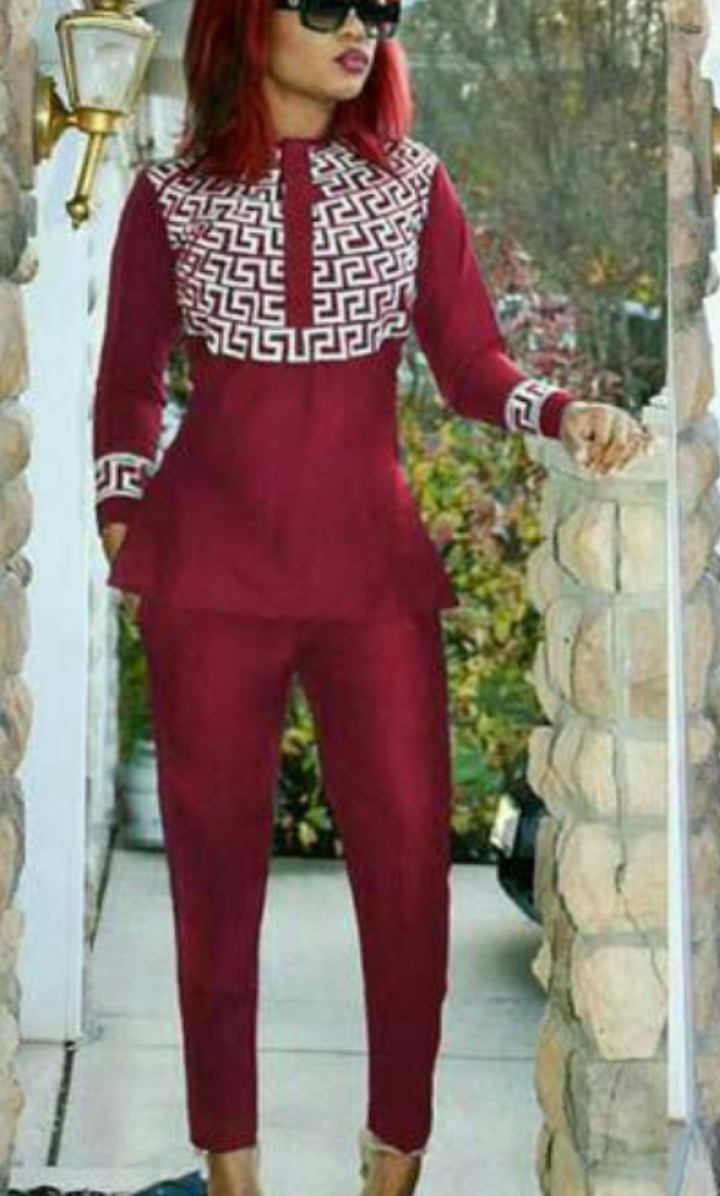 Women African Suit/ Women Traditional Clothing/Women African - Inspire ...