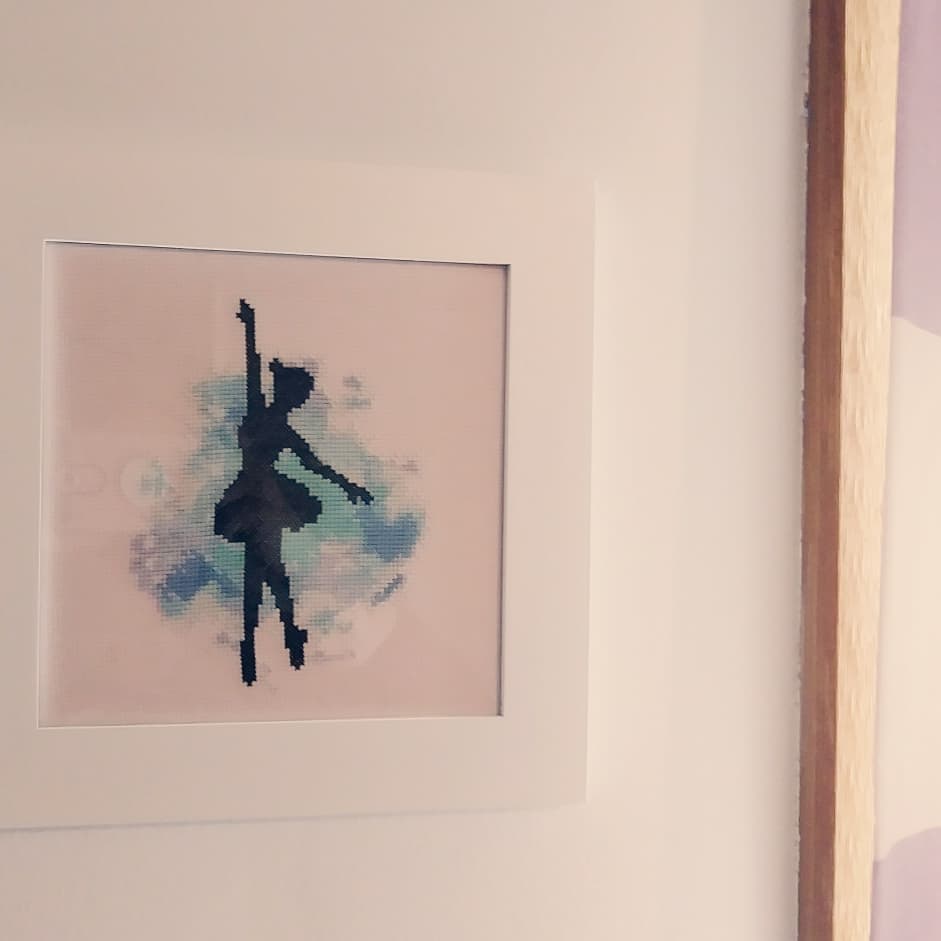Ballet Cross Stitch Pattern Modern cross stitch Ballerina gi - Inspire ...