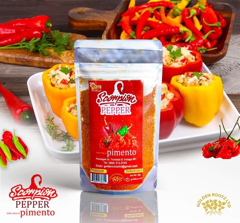 3 PACKS SCORPION PEPPER WITH A HINT OF PIMENTO PEPPERS 20 GR - Inspire ...