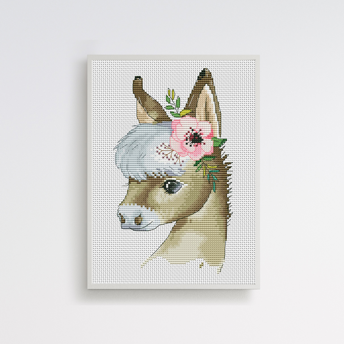 Donkey, Cross stitch, Cross stitch pattern, Animal cross sti | Inspire ...