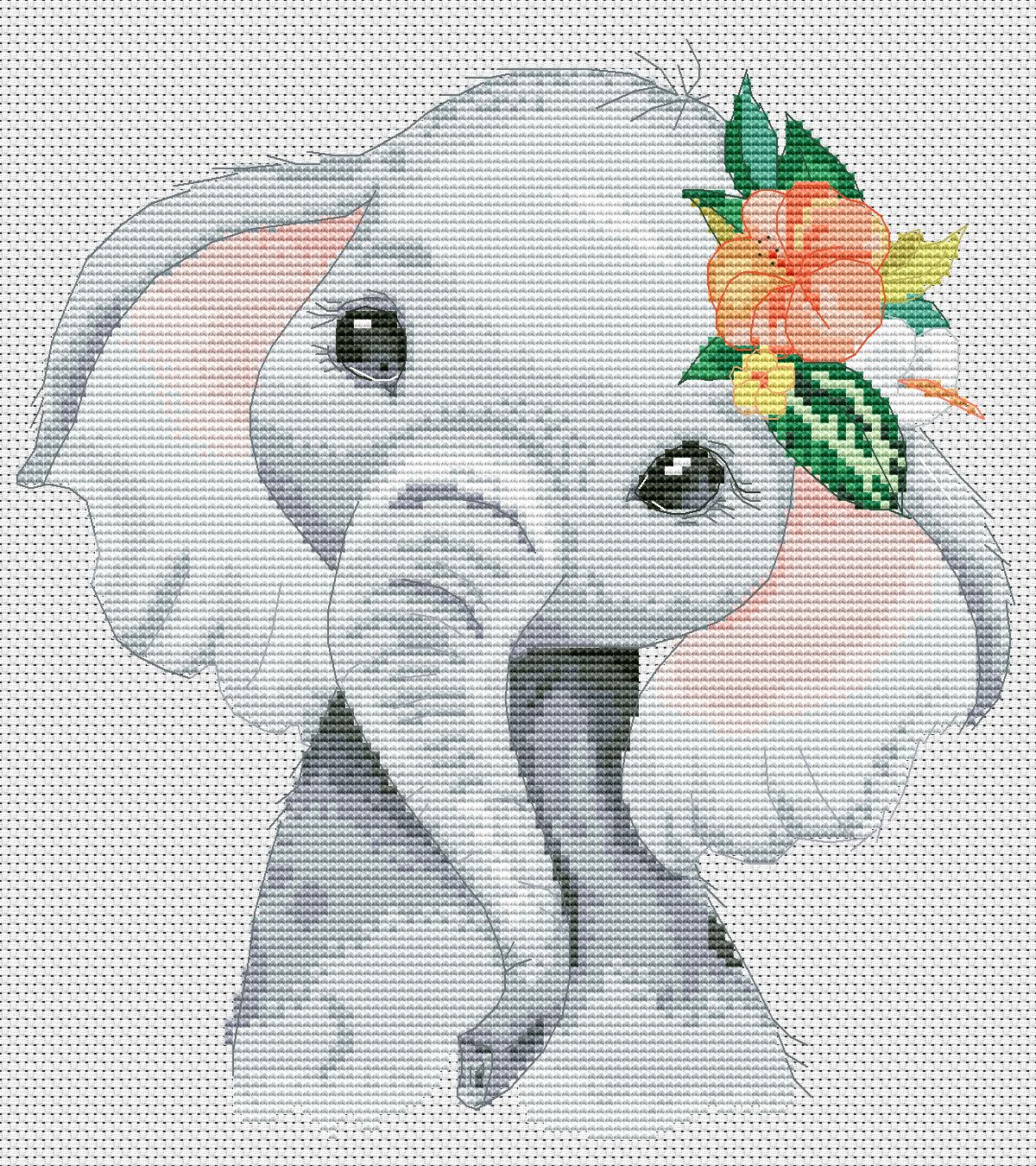 Free Elephant Cross Stitch Patterns To Print at Charles Casale blog
