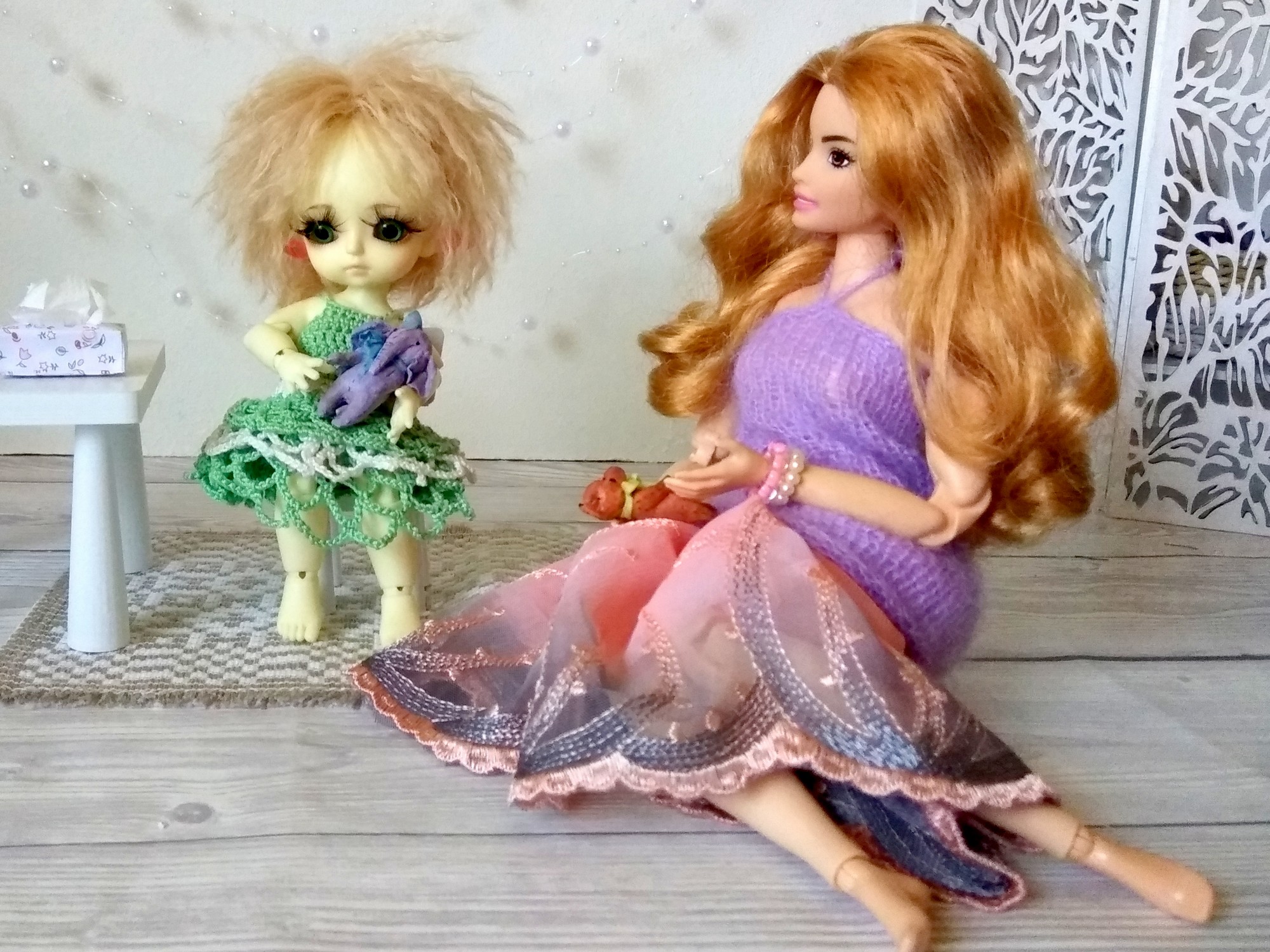 Micro teddy bear toy for 1:12 scale BJD dolls. Dollhouse min - Inspire ...