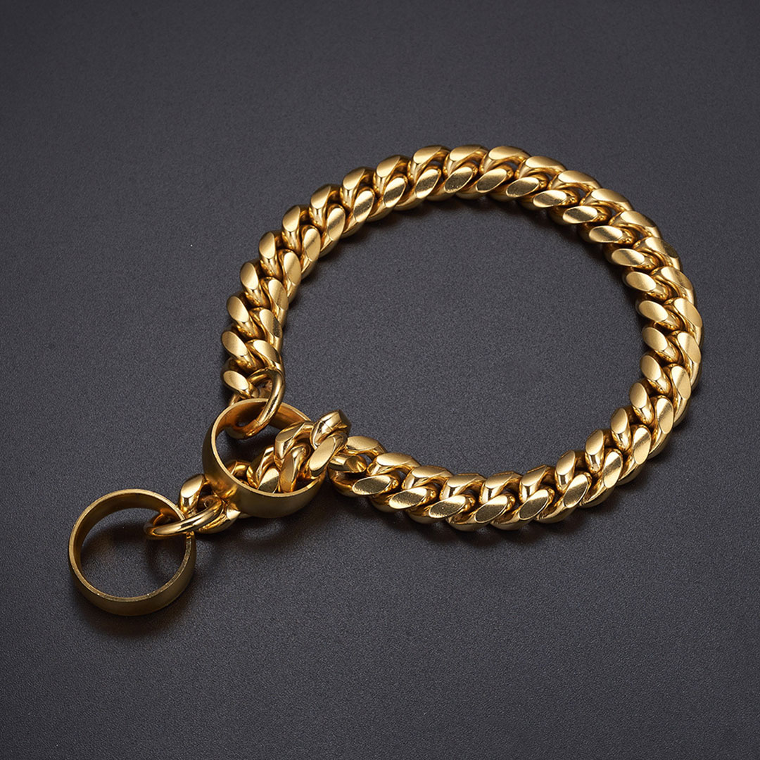 14mm Dog Chain Denser Dog Choke Collar Slip P Chain 316L Sta | Inspire ...