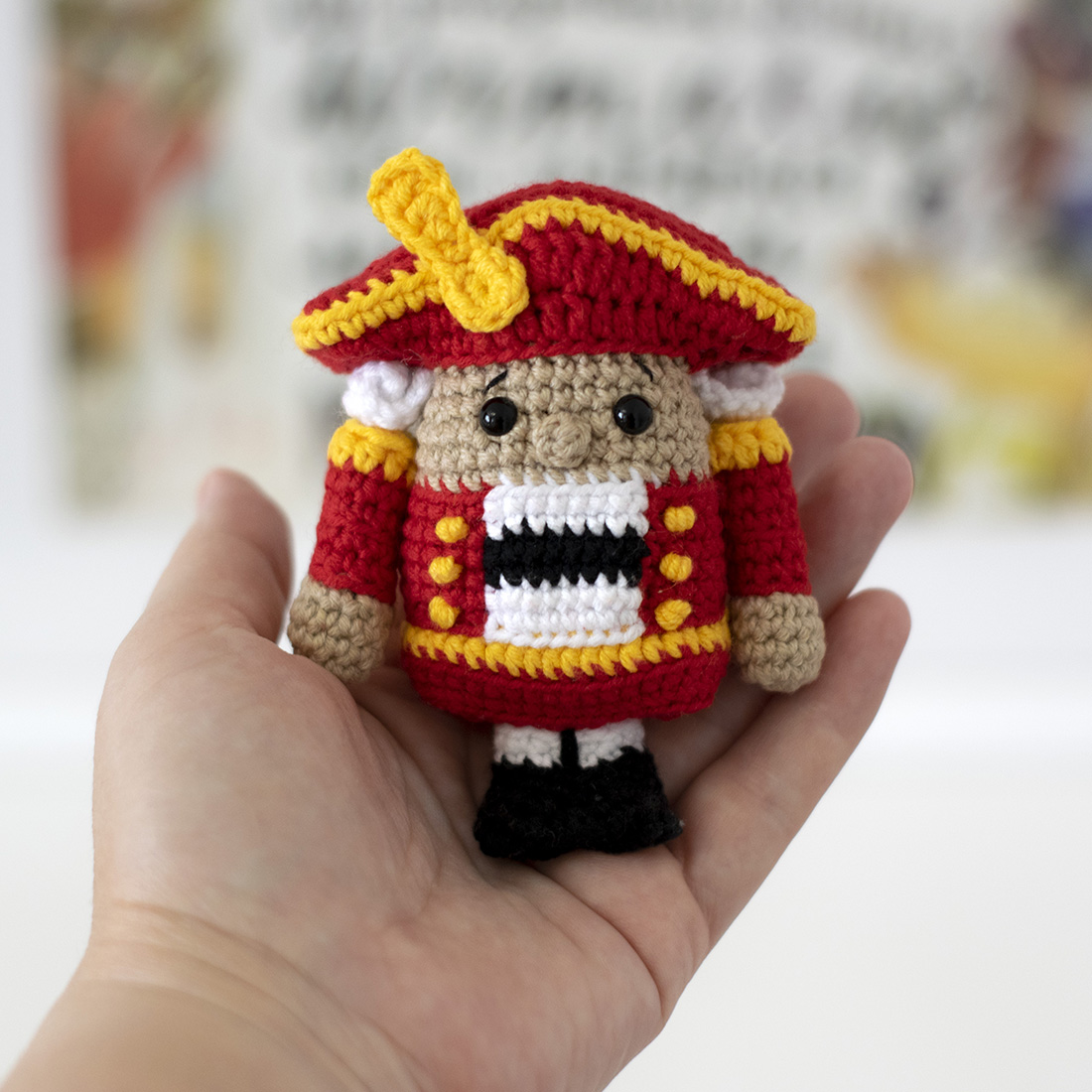 Stuffed Nutcracker Soldier toy Christmas gift idea - Inspire Uplift