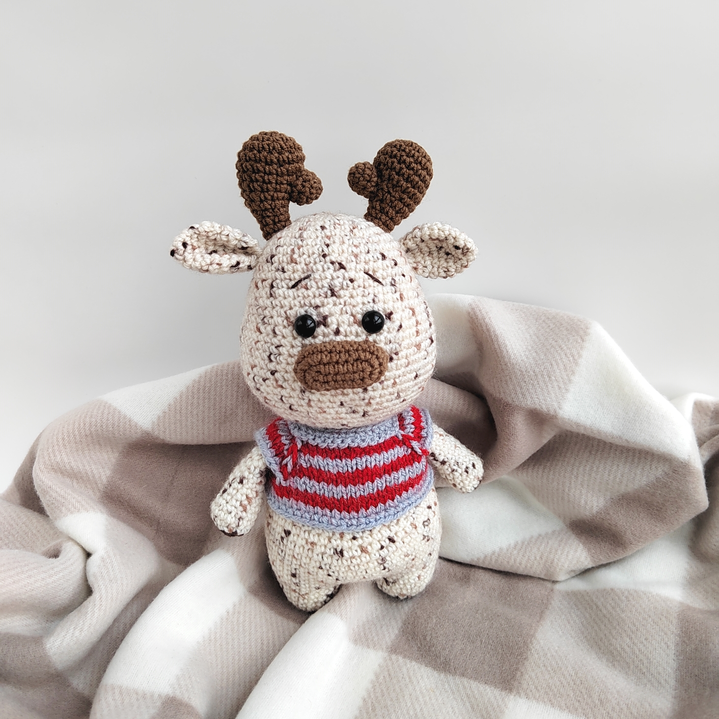 crochet deer stuffed crochet animals deer crochet animals cr | Inspire ...