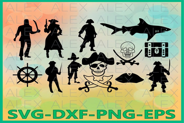 Pirate svg, Pirate Silhouette, Pirate Clipart, Pirate Vinyl | Inspire ...