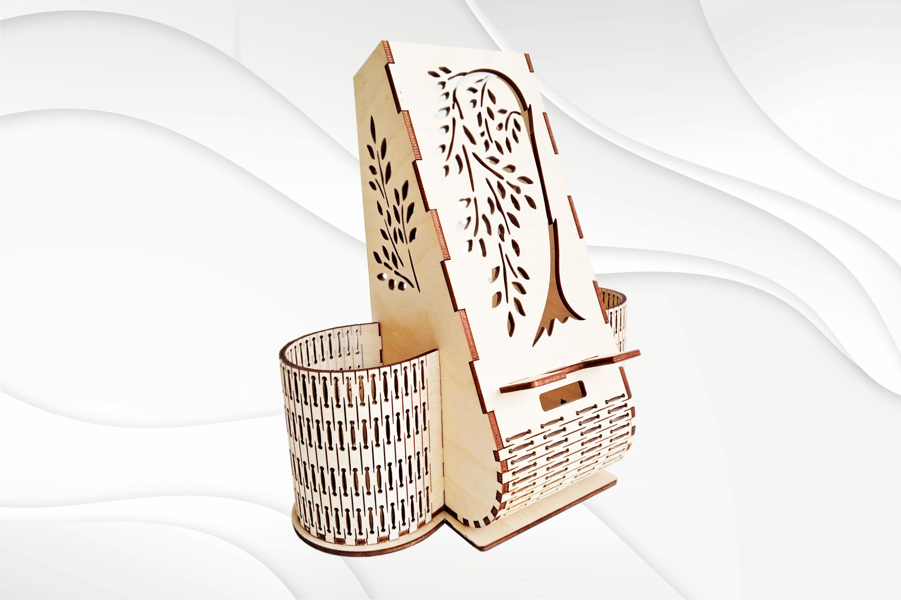 Gift stand holder, ready laser cut design. Svg cut project. - Inspire ...