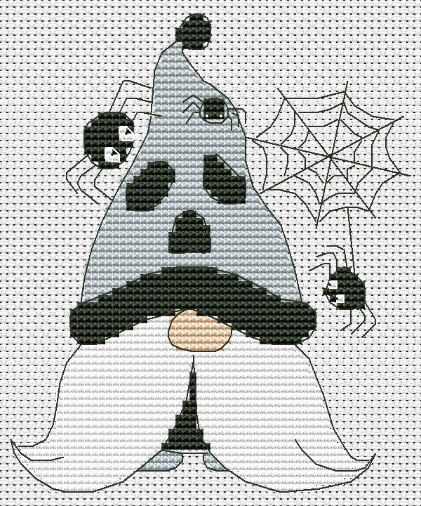 Set of 4 patterns, Halloween pattern, Halloween gnome, Hallo | Inspire ...