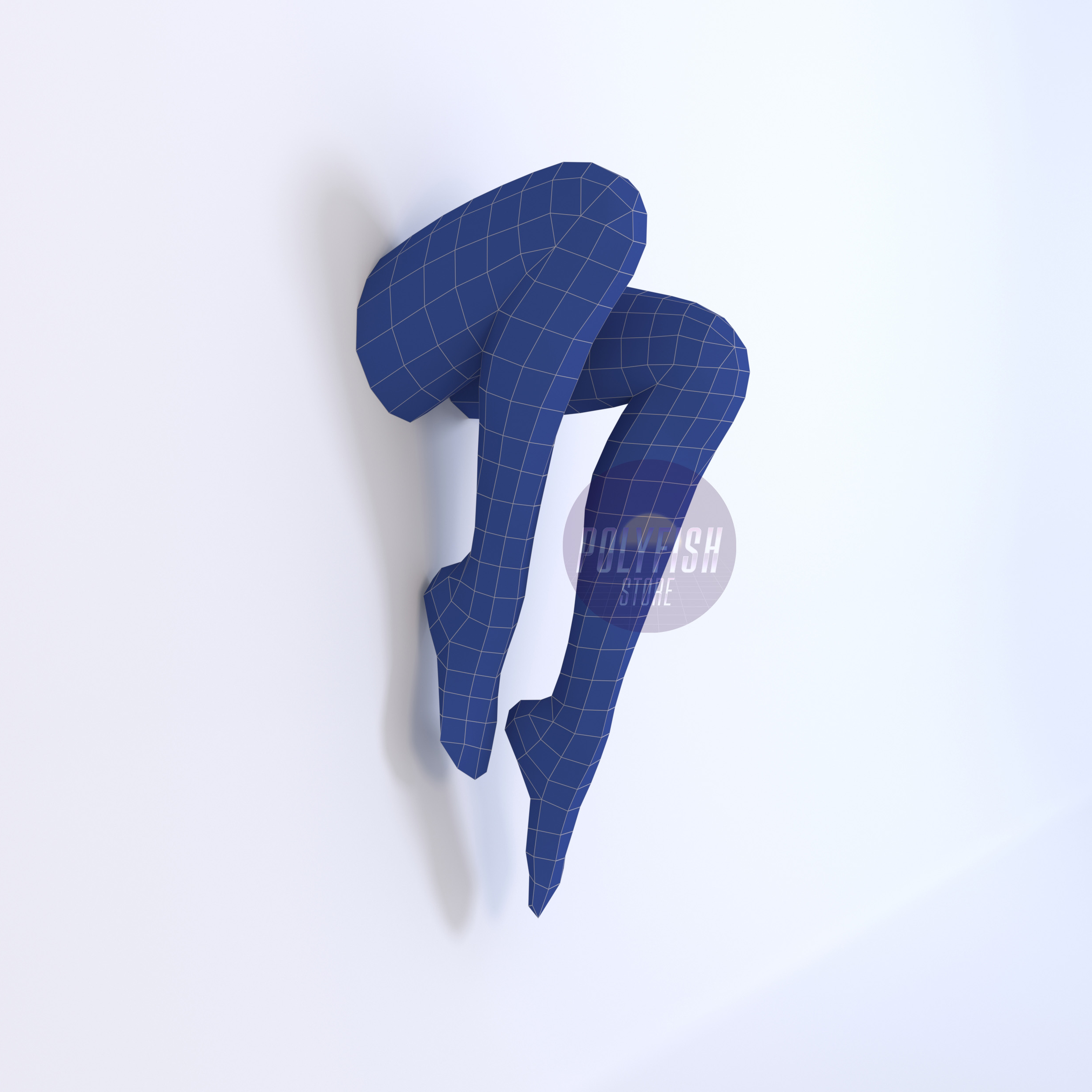 DIY Female Legs 3D model template Papercraft PDF - Inspire Uplift