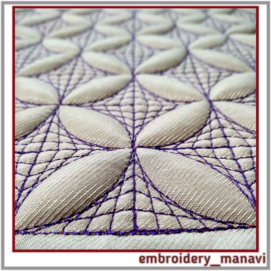 Quilt block 1 machine embroidery designs. Embroidery file. - Inspire Uplift