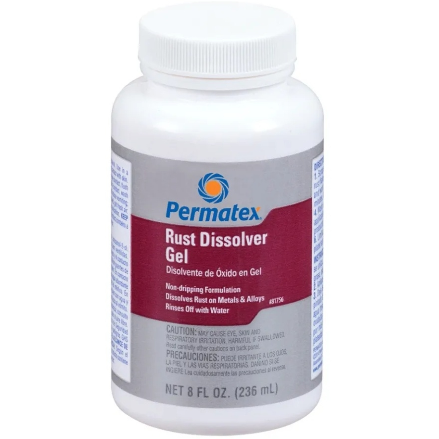 PERMATEX Rust Dissolver Gel 236ml 81756 686226817563 - Inspire Uplift