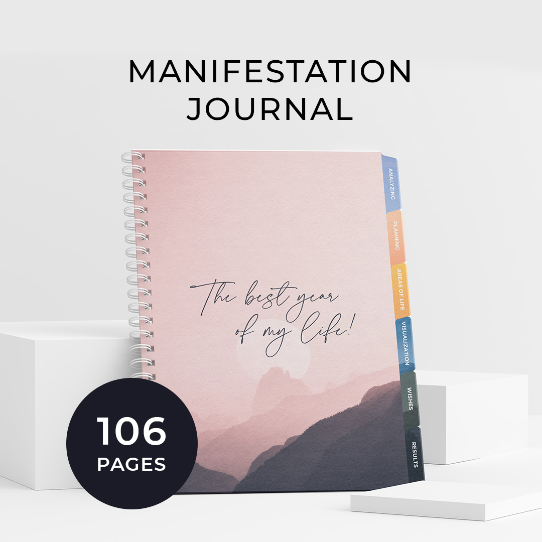Manifestation Journal, Goal Planner, A5 Size | Inspire Uplift