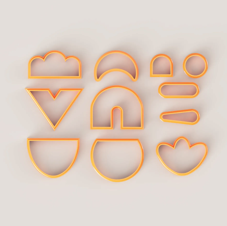 3D Model STL GEOM POLYMER CUTTER | Inspire Uplift