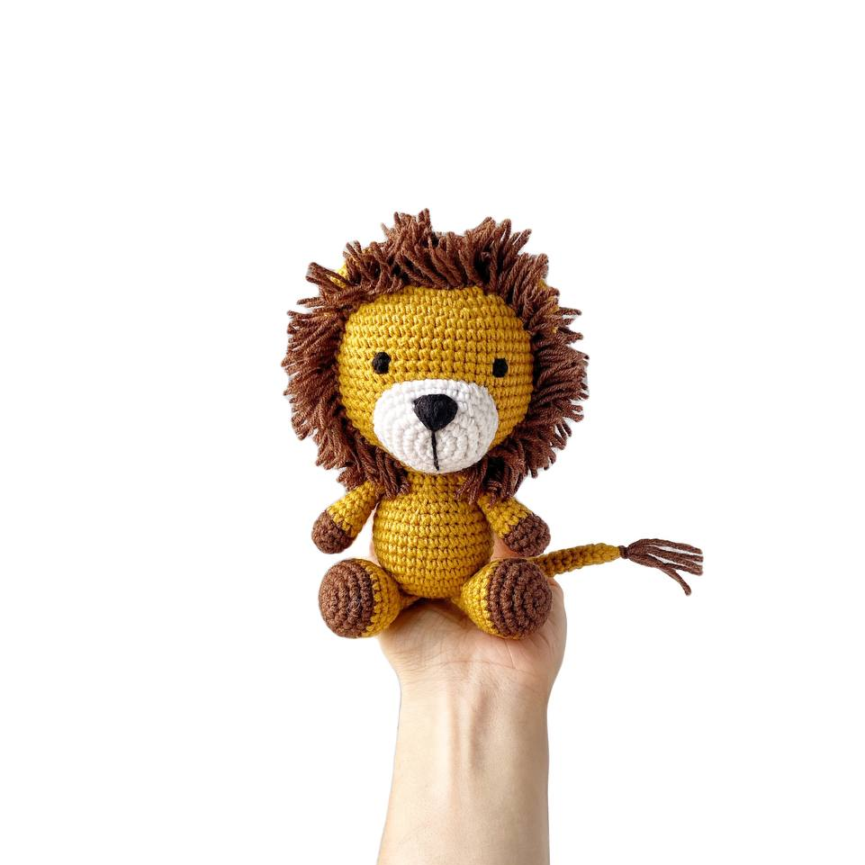 Crochet PATTERN lion, Amigurumi pattern, Crochet animals, Cr | Inspire ...