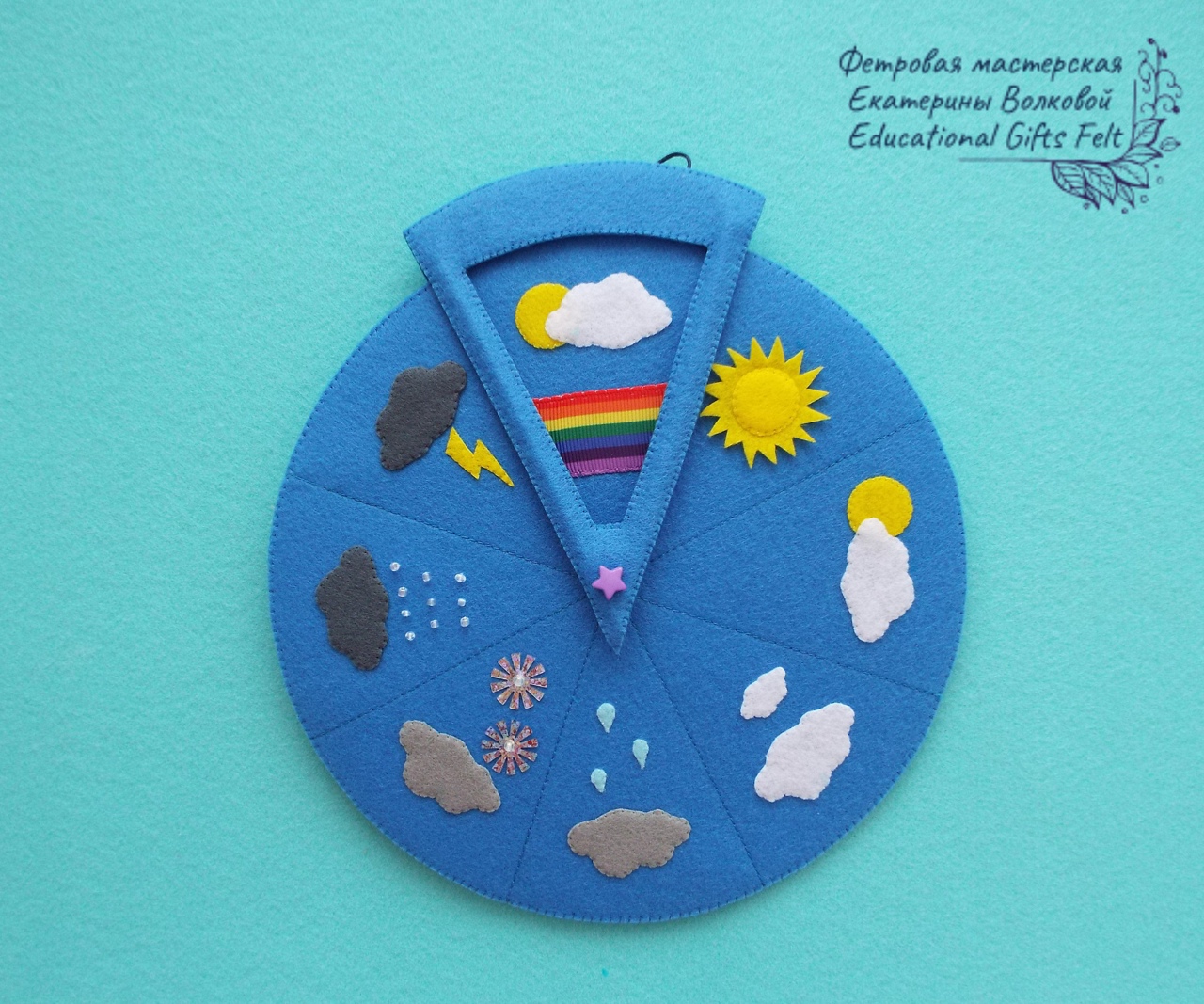 School Game Weather chart Educational Game Weather Wheel Wea | Inspire ...