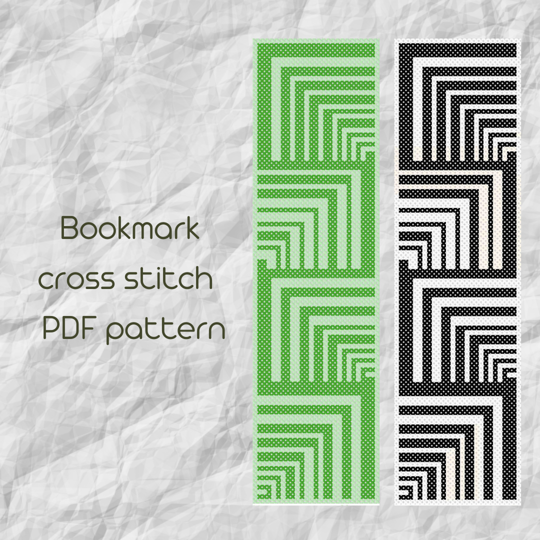 Bookmark cross stitch pattern Ornament bookmark cross stitch | Inspire ...
