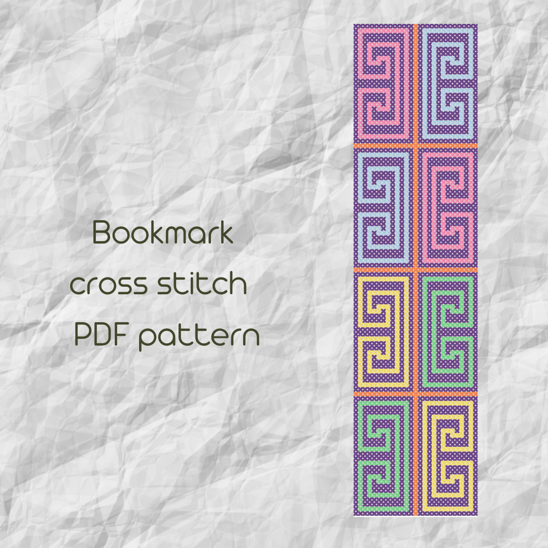 Bookmark cross stitch pattern Ornament bookmark cross stitch | Inspire ...