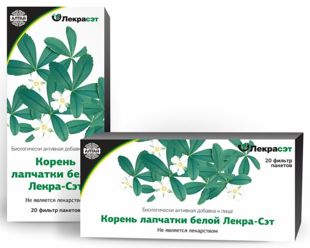 Potentilla white root 1.5 20 pcs. filter bags | Inspire Uplift