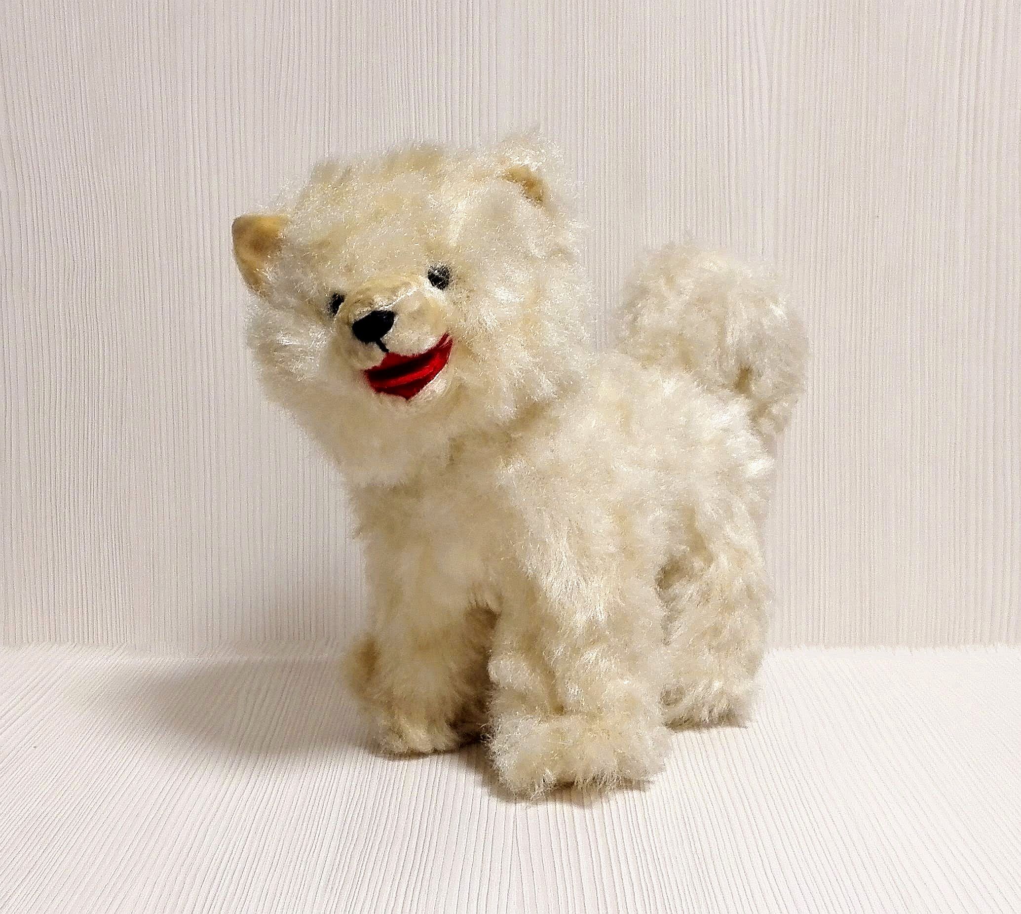Samoyed Dog Vintage Soviet Toy. Antique Toys USSR - Inspire Uplift