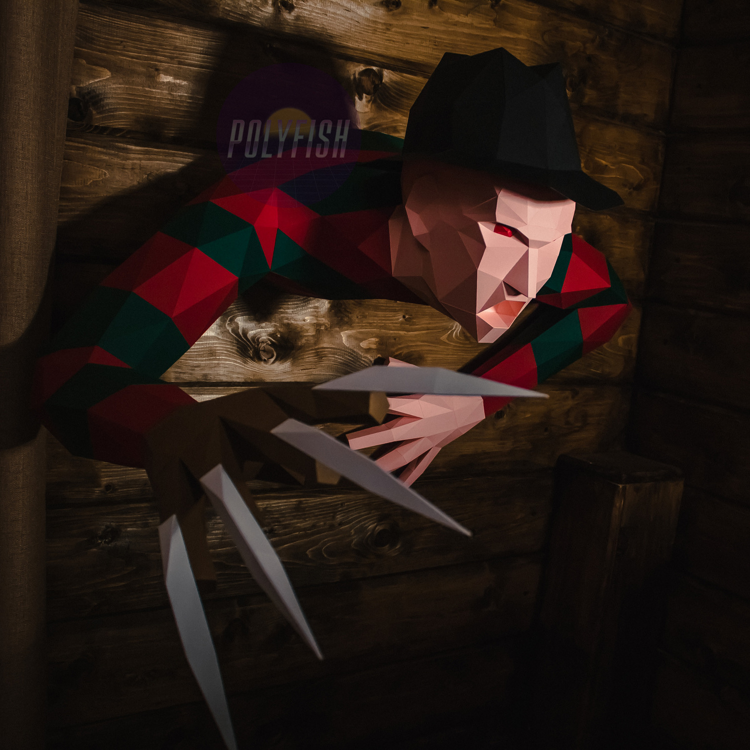 DIY Freedy Krueger 3D model template Papercraft PDF | Inspire Uplift