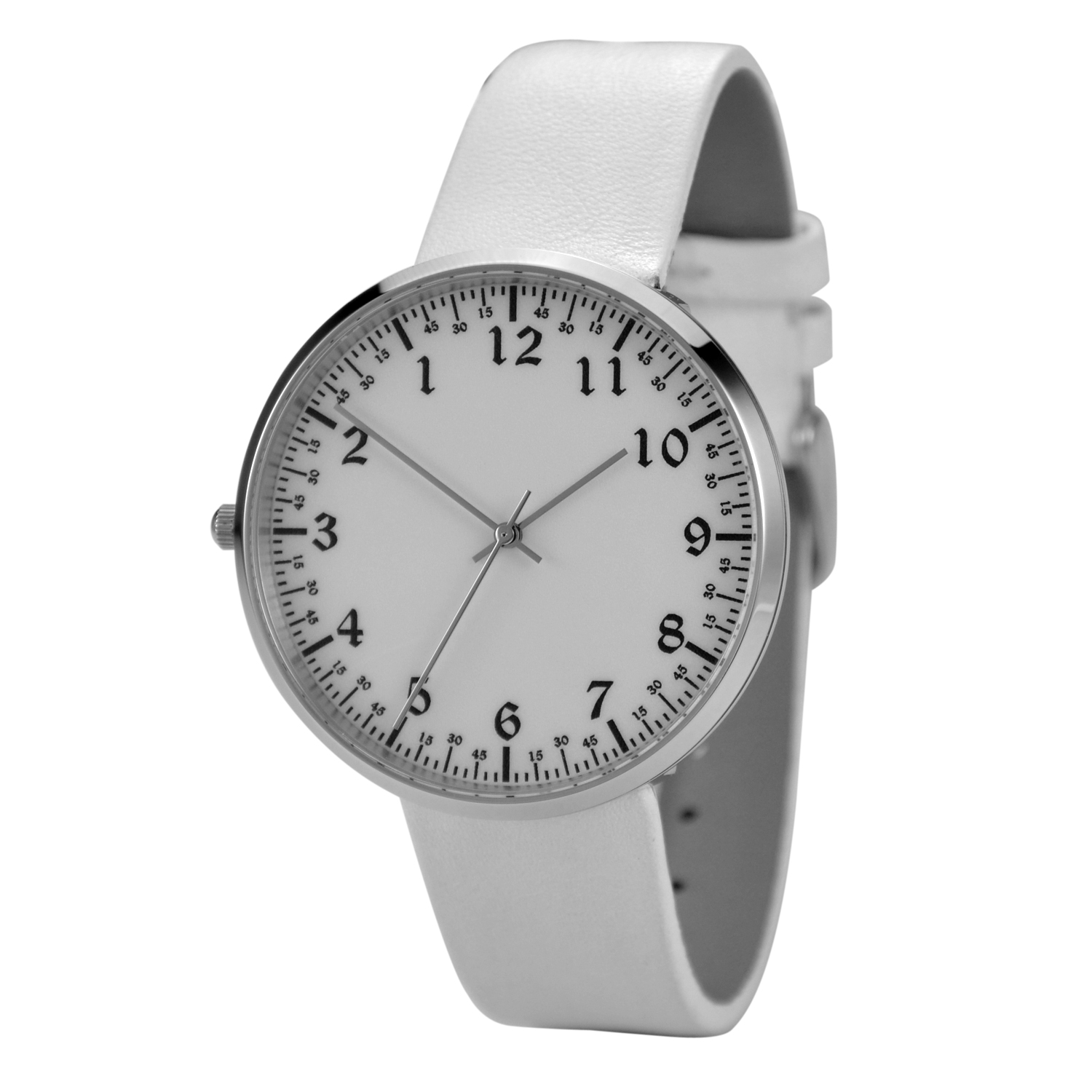 Backward Watch Old English Numbers Elegant White Free shippi - Inspire ...