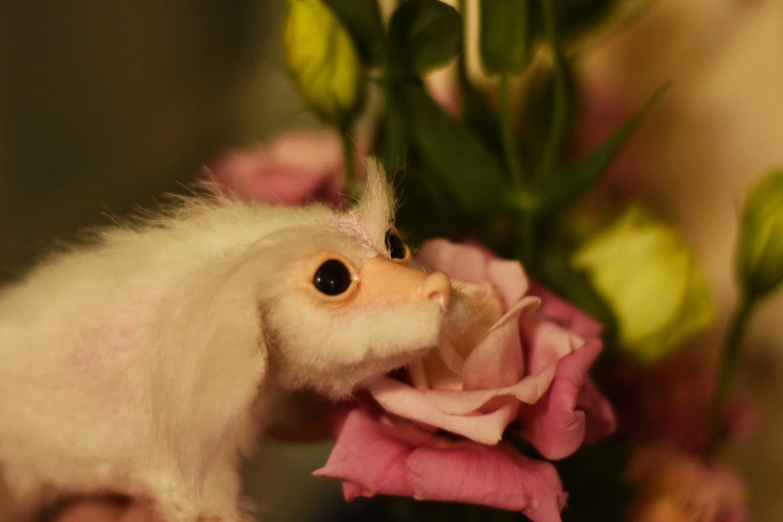 Tiny Falkor, ooak ,handmade gift, furry animal, kawaii plush | Inspire ...