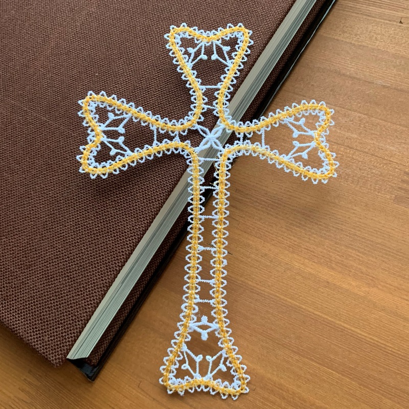 FSL Christian Cross embroidery design DIGITAL file Nice gift | Inspire ...