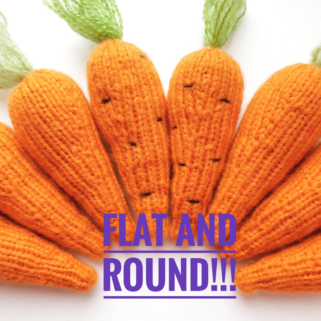 Carrot knitting pattern. Knitting vegetables. Easter props t - Inspire ...