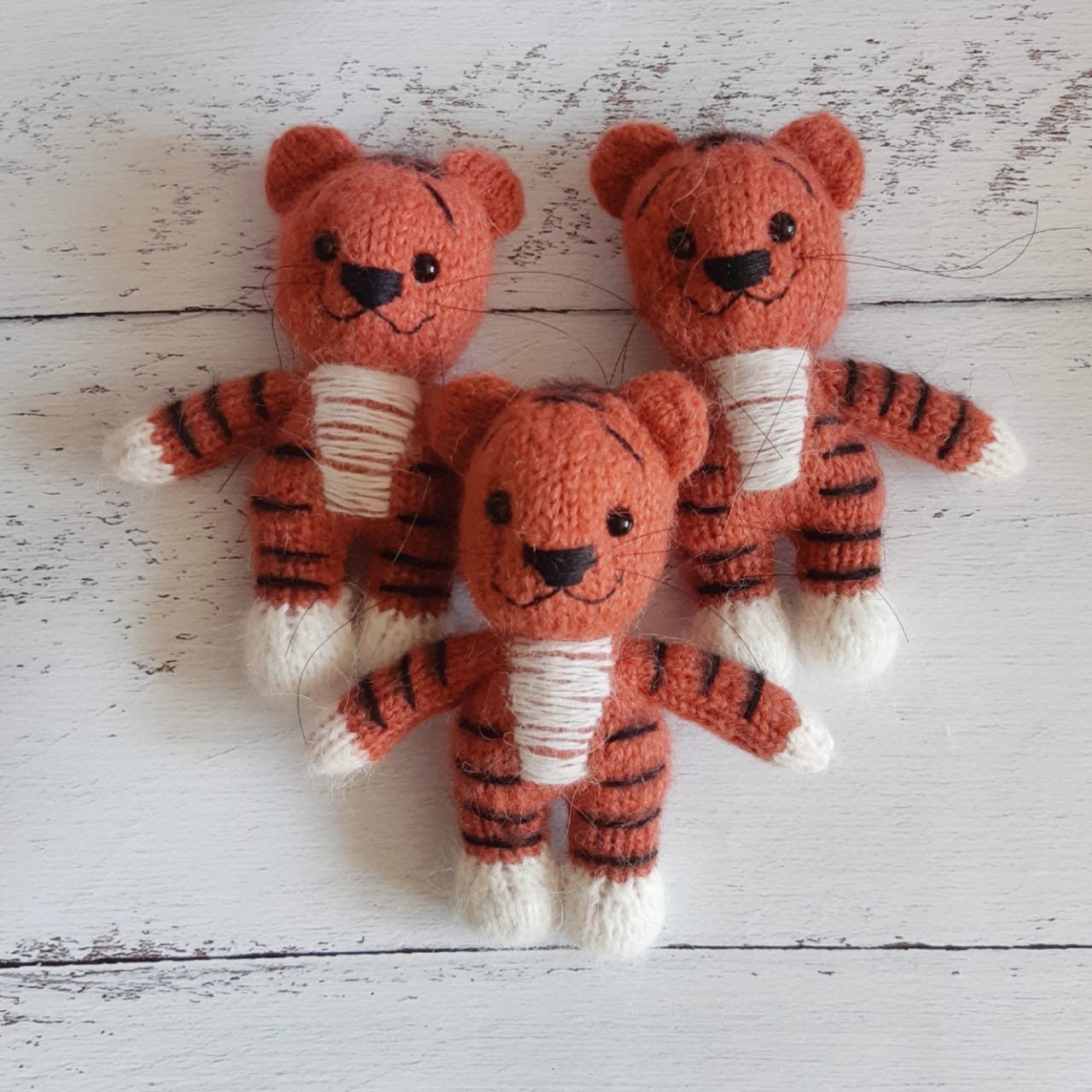 Tiger toy knitting pattern. PDF. Amigurumi tutorial. Animal - Inspire ...