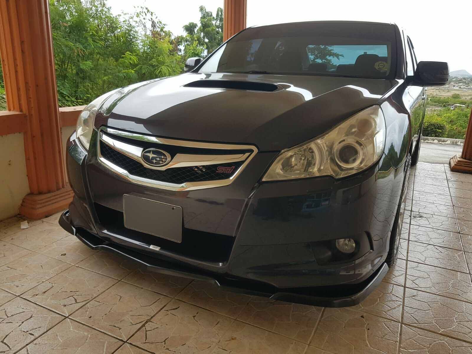 Front bumper spoiler lip for 10 16 Subaru Legacy Sedan 4Dr A - Inspire ...