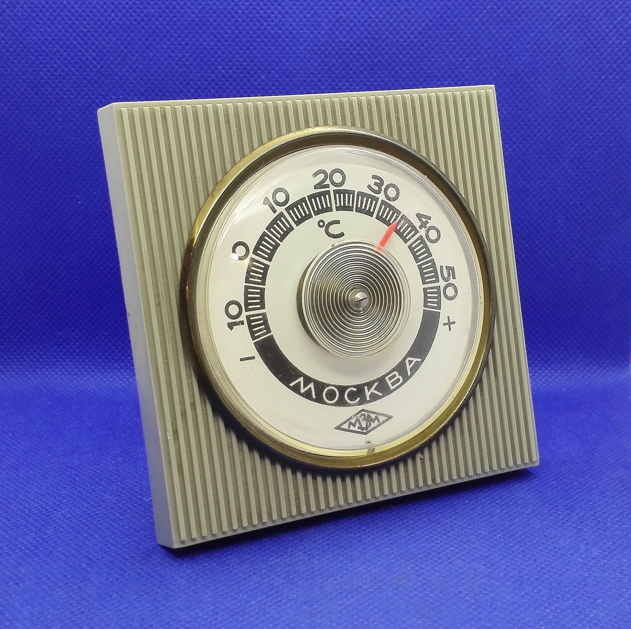 Vintage Soviet Thermometer Desktop. Plastic Thermometer USSR - Inspire ...