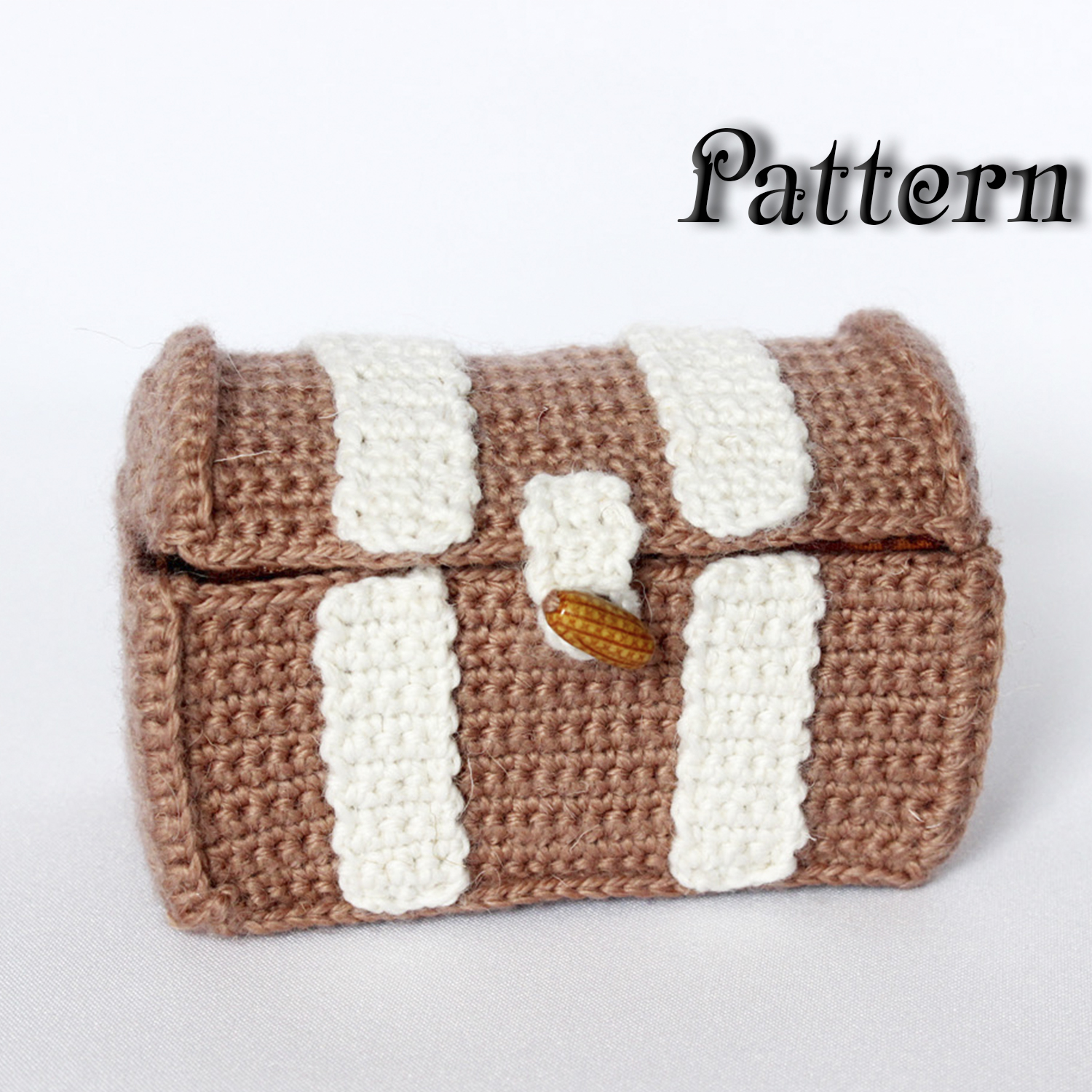 Crochet rectangular box with lid pattern, rectangular storag | Inspire ...