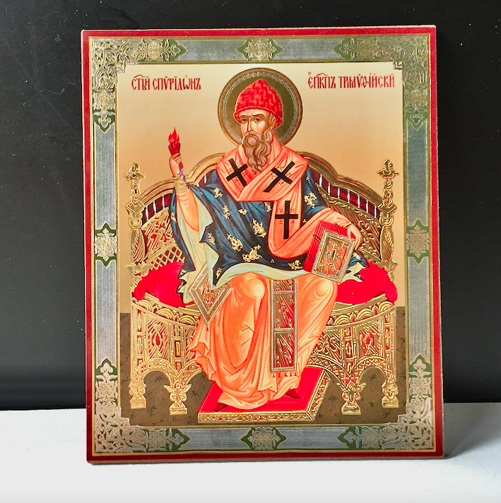 Saint Spyridon the Wonderworker, Bishop of Tremithus) | Lith | Inspire ...