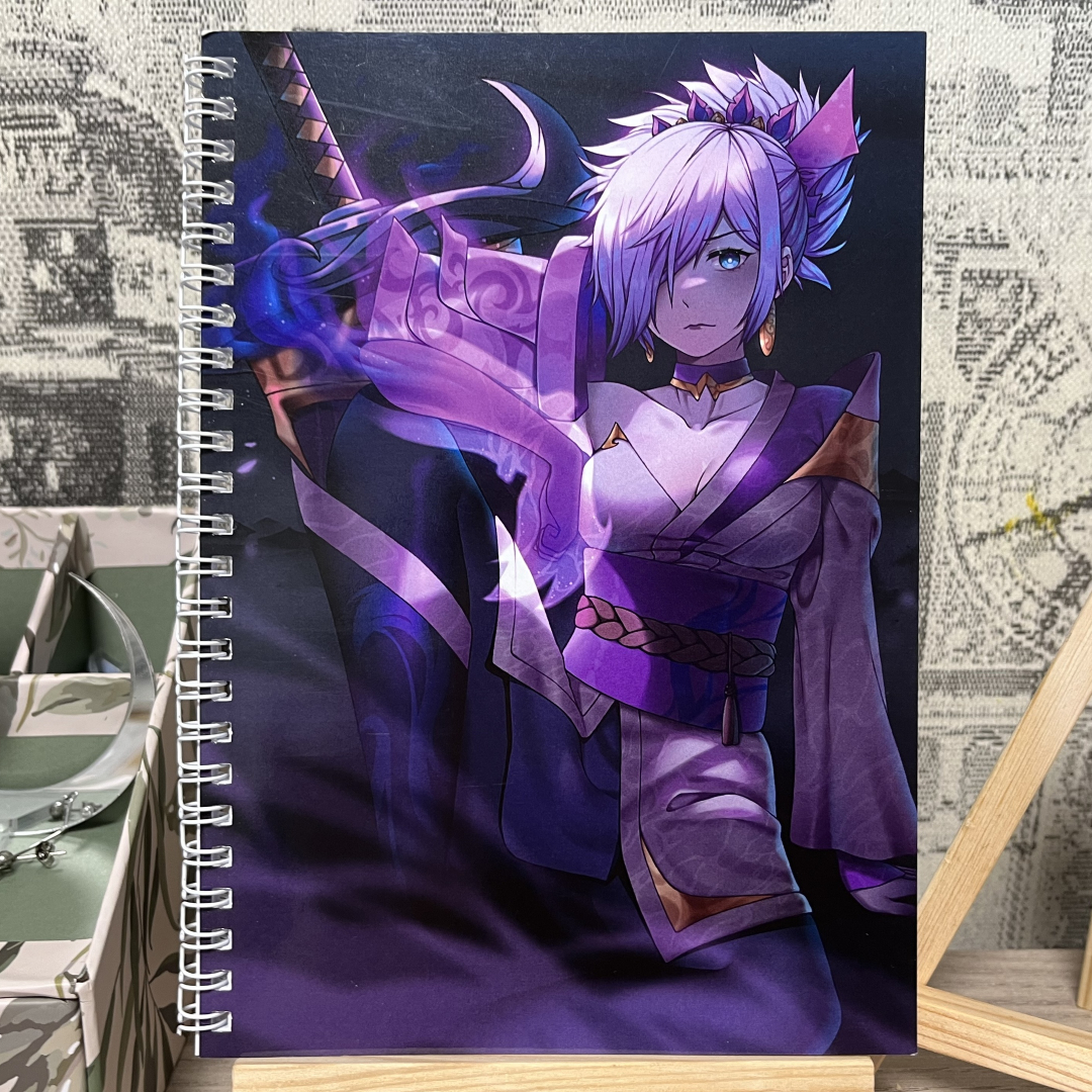 Spirit Blossom Riven League of Legends notebook - Inspire Uplift