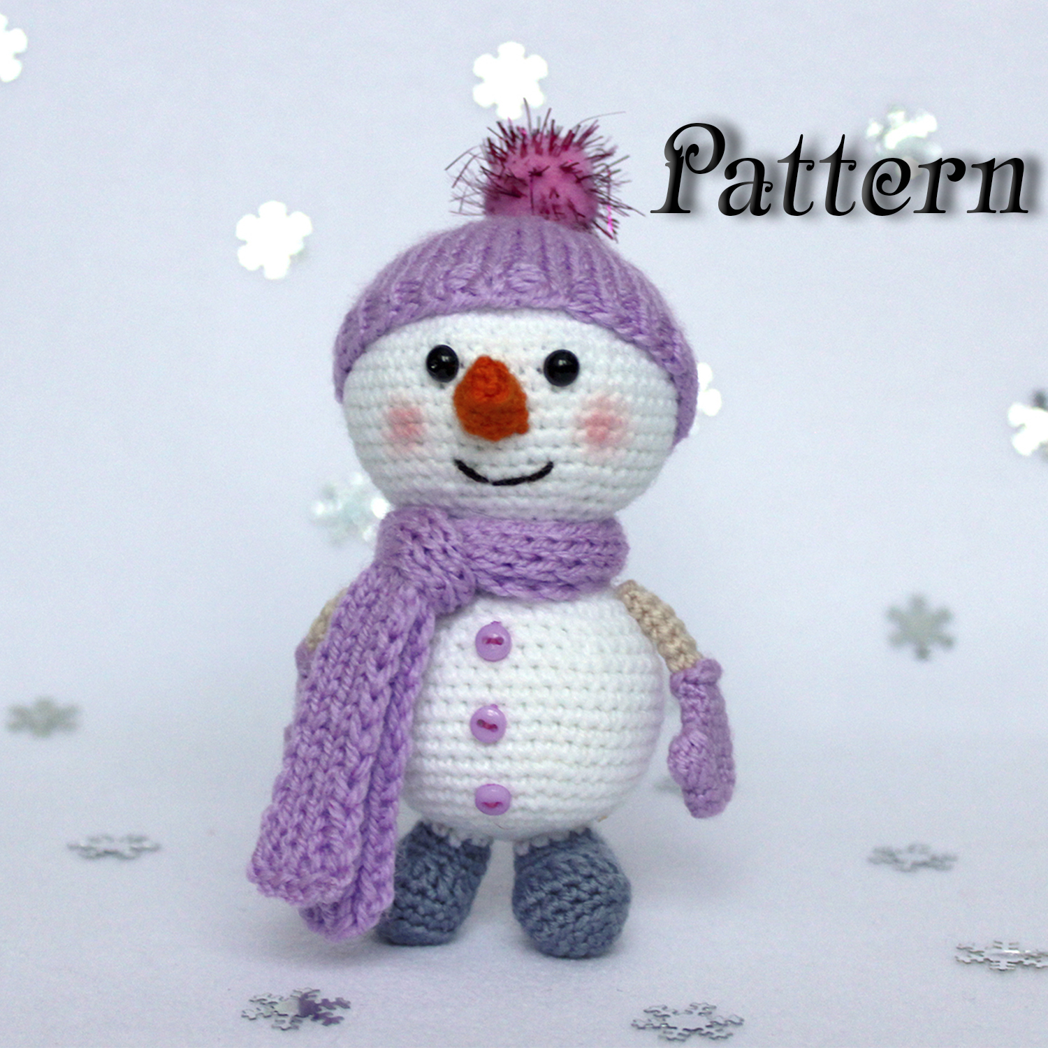 Snowman amigurumi pattern crochet toy, Snowman toy tutorial, | Inspire ...