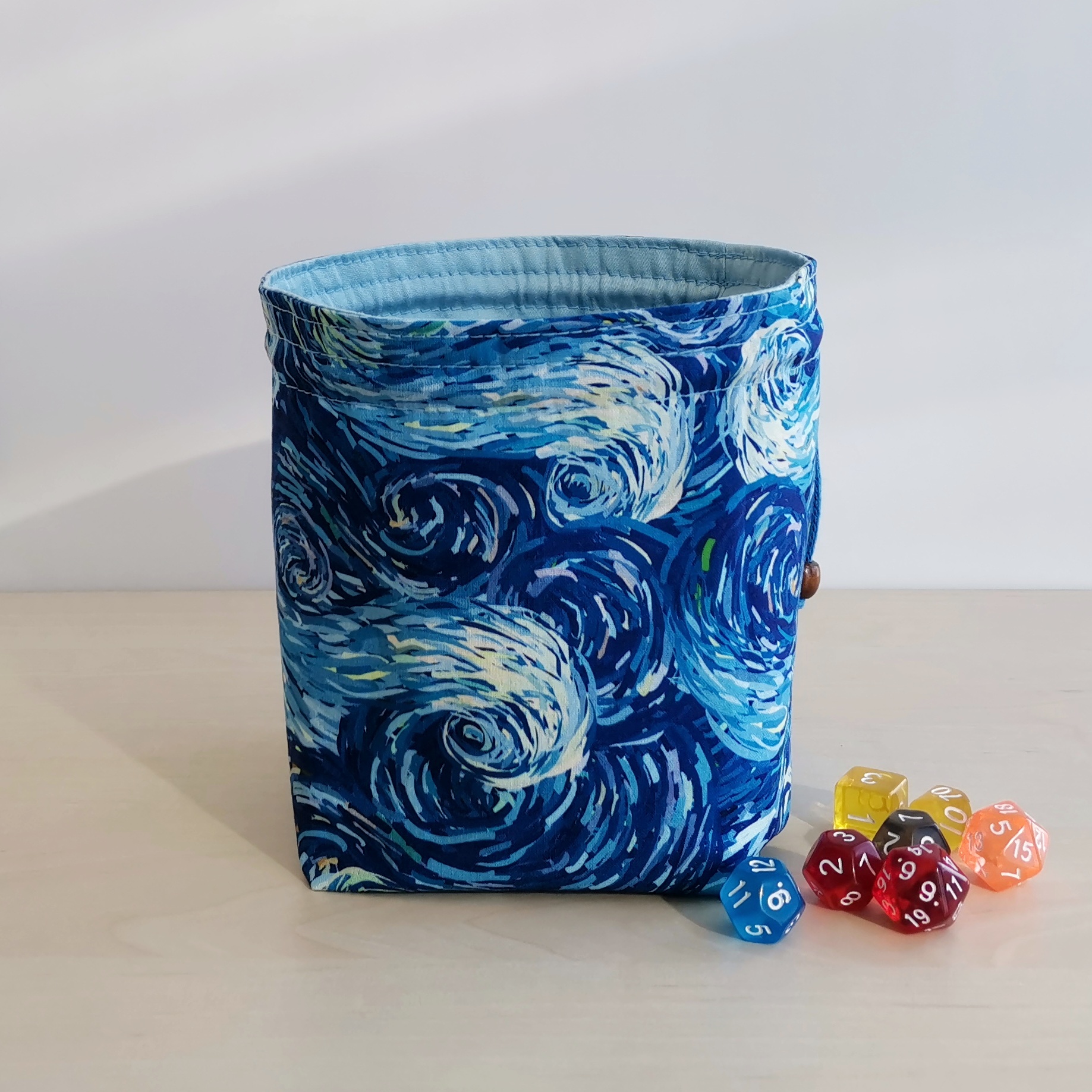 Large dice bag with pockets for 150-200 dice - Inspire Uplift