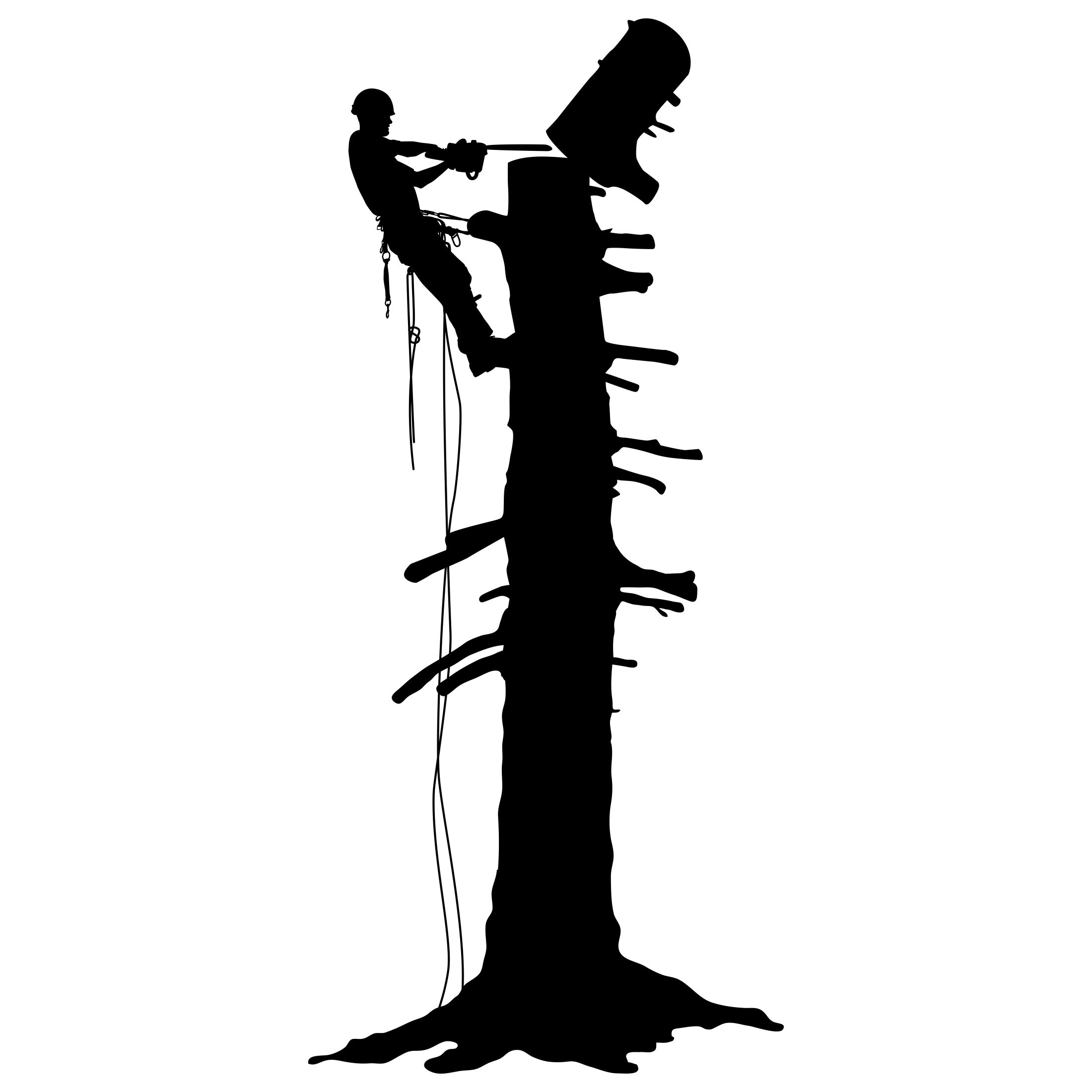 Arborist Silhouette