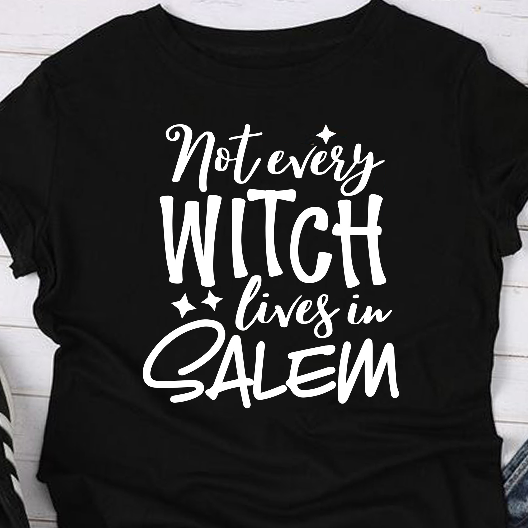 Halloween svg Not every witch lives in Salem quote Digital d | Inspire ...
