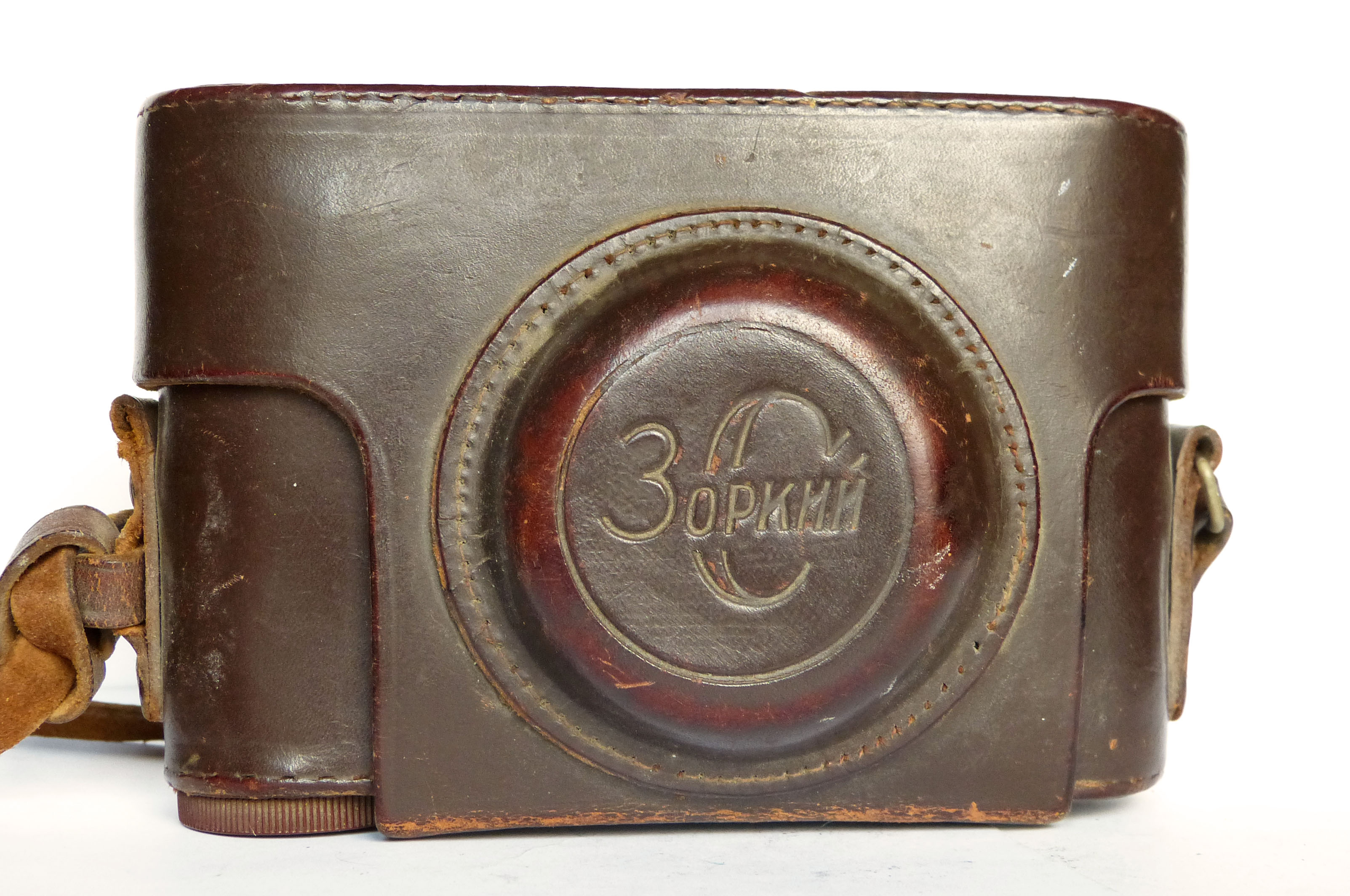 Zorki-C S genuine hard leather case bag strap for rangefinde | Inspire ...