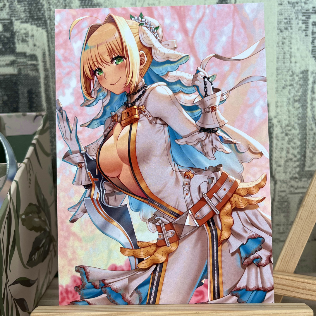 Nero Bride Fate/Grand Order card - Inspire Uplift Nero Bride Fate/Grand Order card - Inspire Uplift