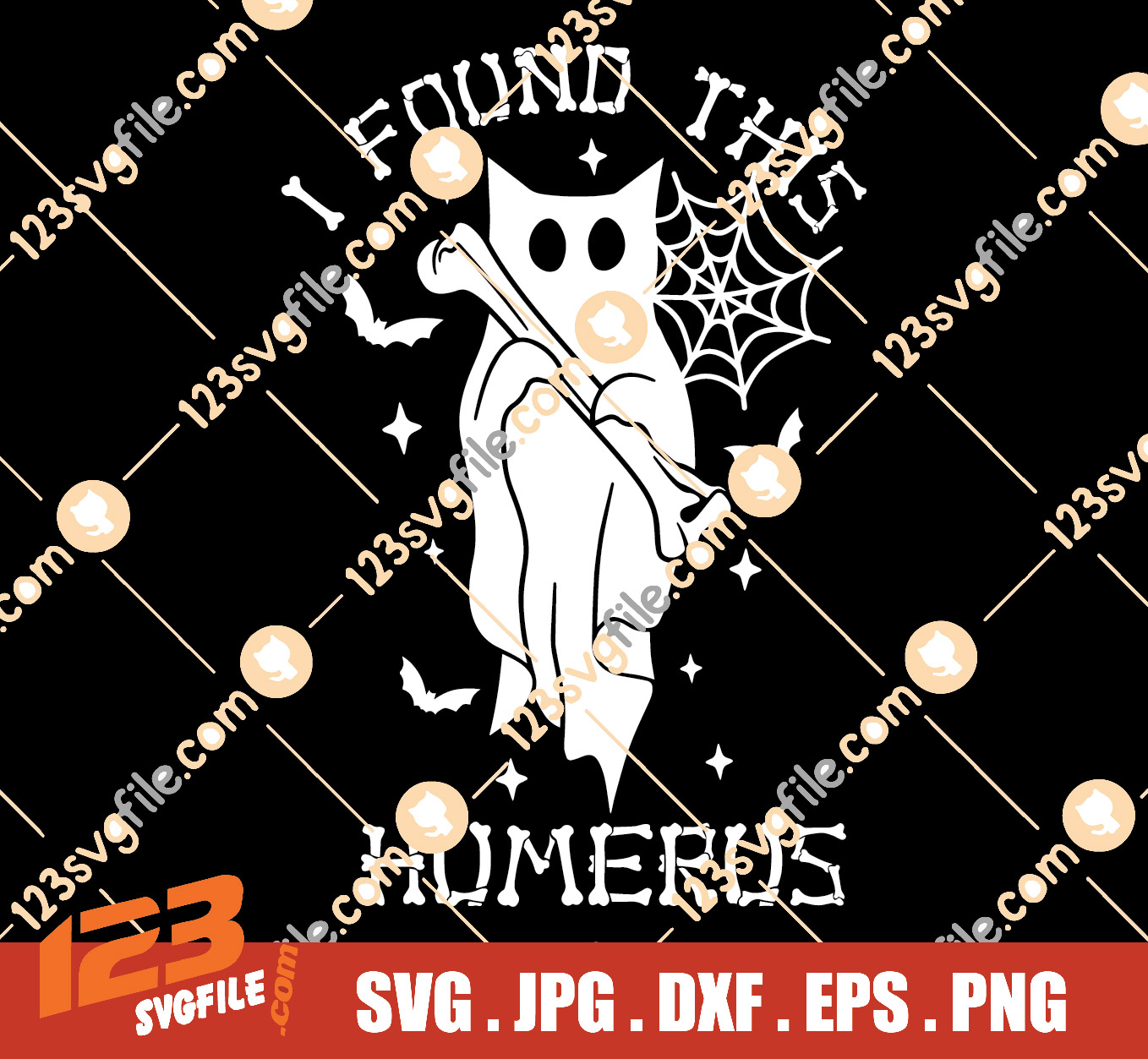 I Found This Humerus, Bone Joke, Funny Halloween, SVG Design | Inspire ...